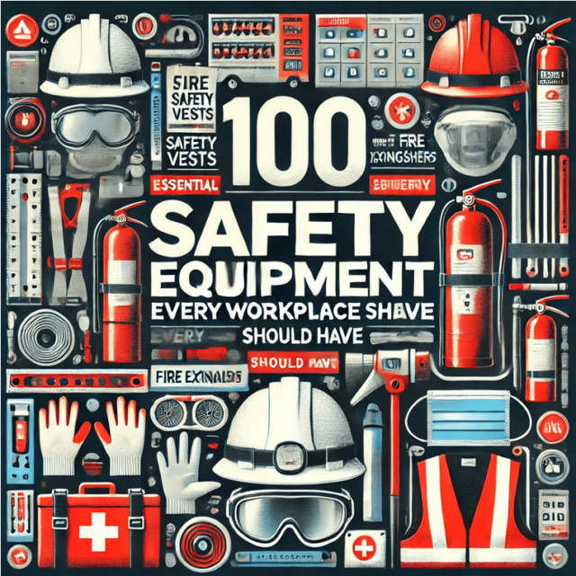 100 Safety Equipment Every Workplace Should Have – OHSE