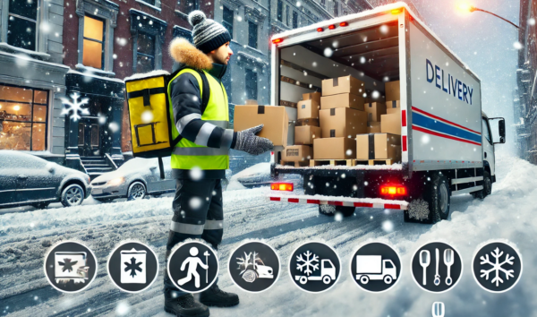 Winter Safety for Delivery Drivers and Logistics Workers – OHSE
