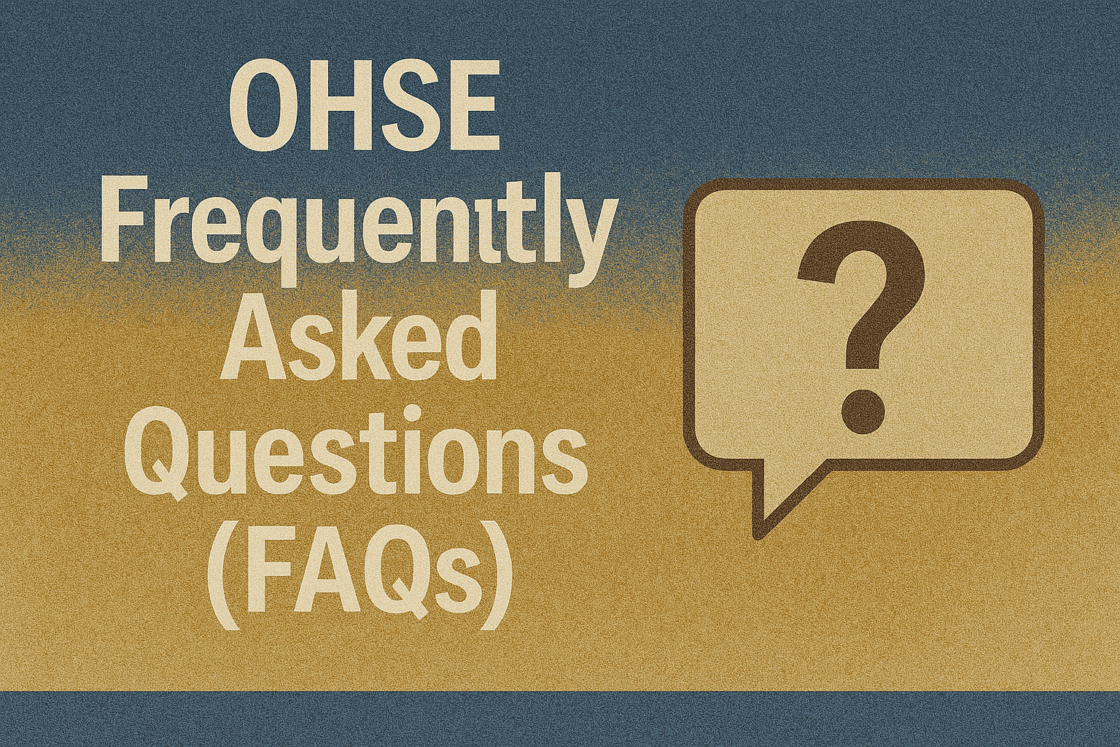 Comprehensive Overview of Occupational Health, Safety, and Environment ...