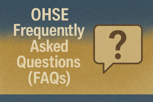 Comprehensive Overview of Occupational Health, Safety, and Environment ...