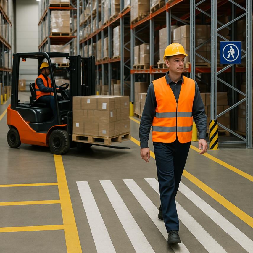 Critical Guide to Pedestrian Safety in Busy Warehouse Environments – OHSE