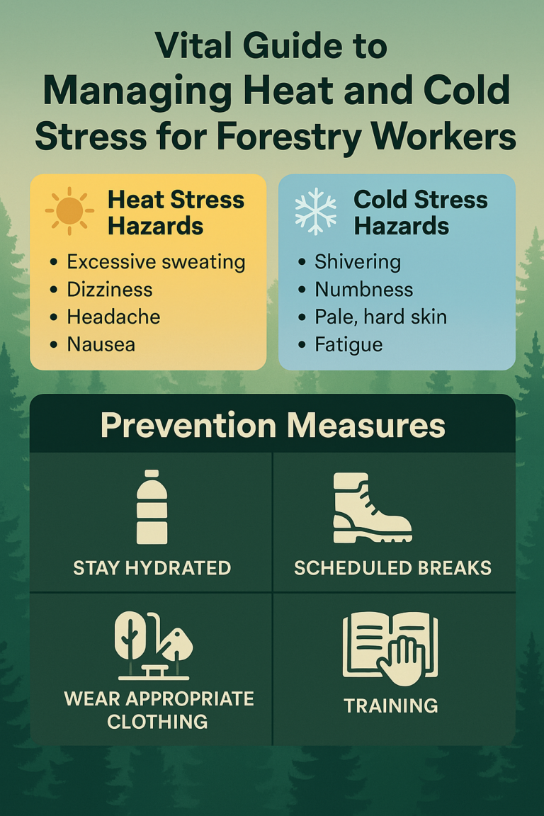 Vital Guide to Managing Heat and Cold Stress for Forestry Workers – OHSE