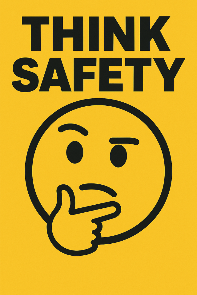 Think Safety - Free PDF Poster for Download - OHSE