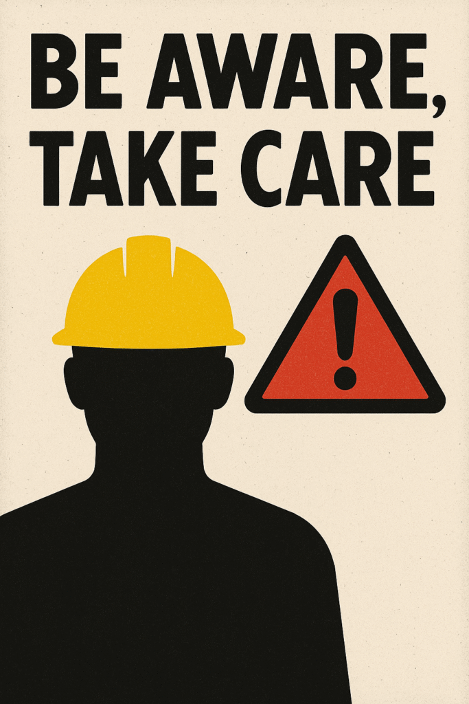 Think Safety – Free PDF Poster for Download – OHSE