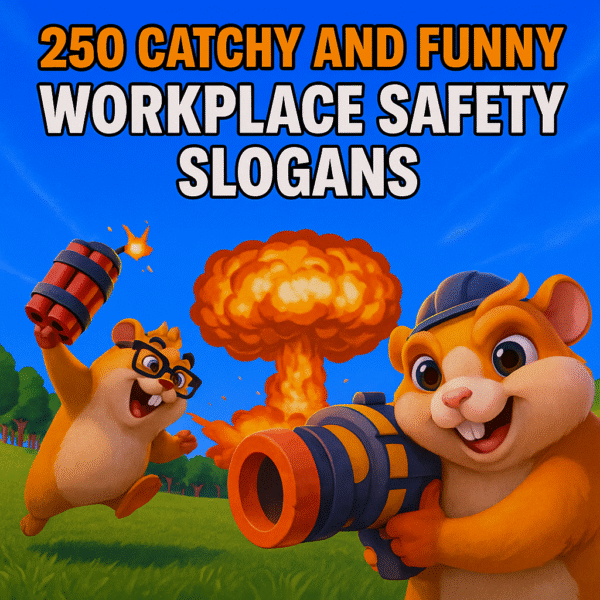 Safety Slogans: 250 Catchy and Funny Workplace Sayings That Stick - OHSE