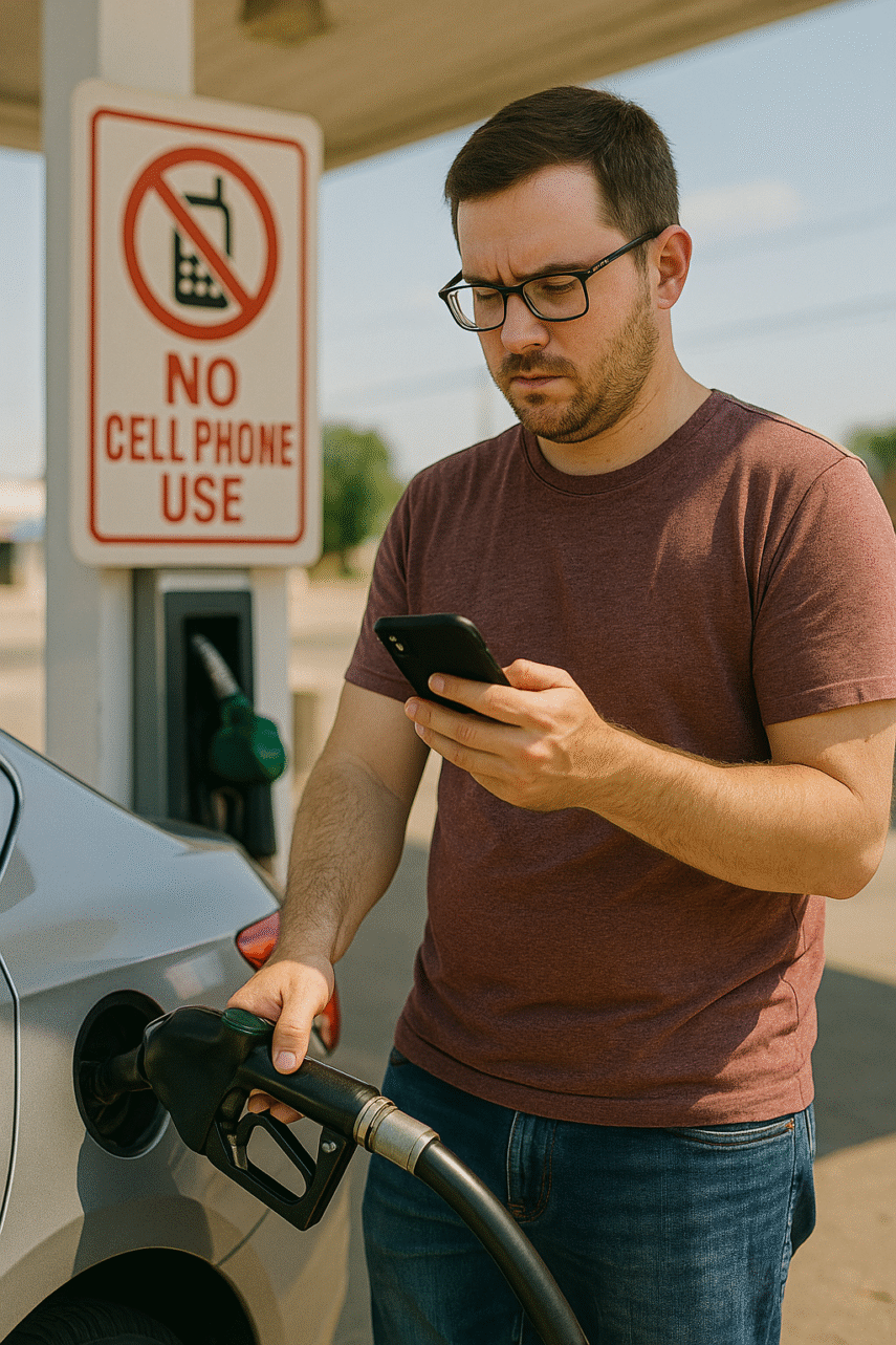 10 Dangerous Habits to Avoid at Gas Stations That Could Spark a ...
