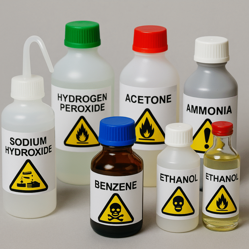 10 Types of Chemicals and How to Manage Them Safely – OHSE