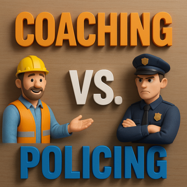 Coaching vs. Policing: What Works Best in Safety Supervision? – OHSE