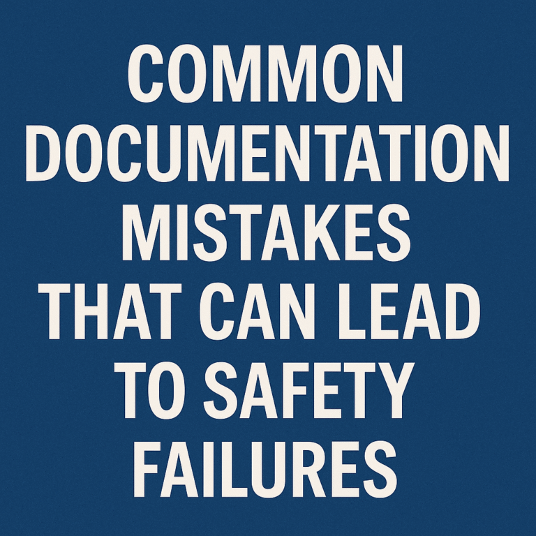 Documentation Mistakes That Can Lead to Safety Failures - OHSE
