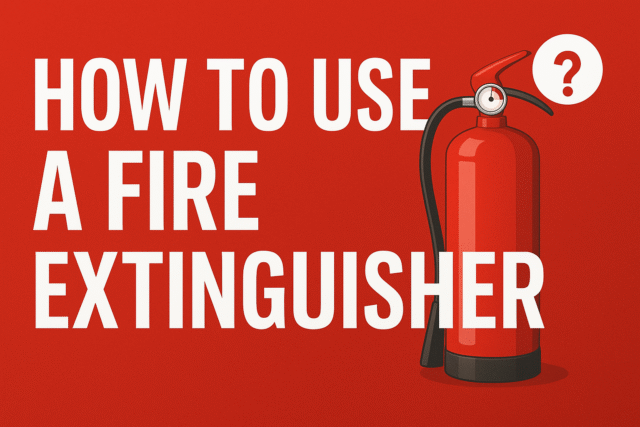 How to Use a Fire Extinguisher Correctly (PASS 4 Method Explained) - OHSE