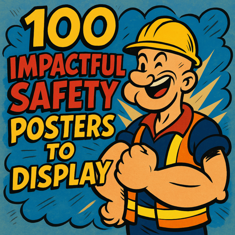 100 Impactful Safety Posters to Display - OHSE