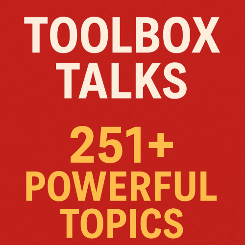 Toolbox Talks – 251+ Powerful Topics to Ignite Workplace Safety – OHSE