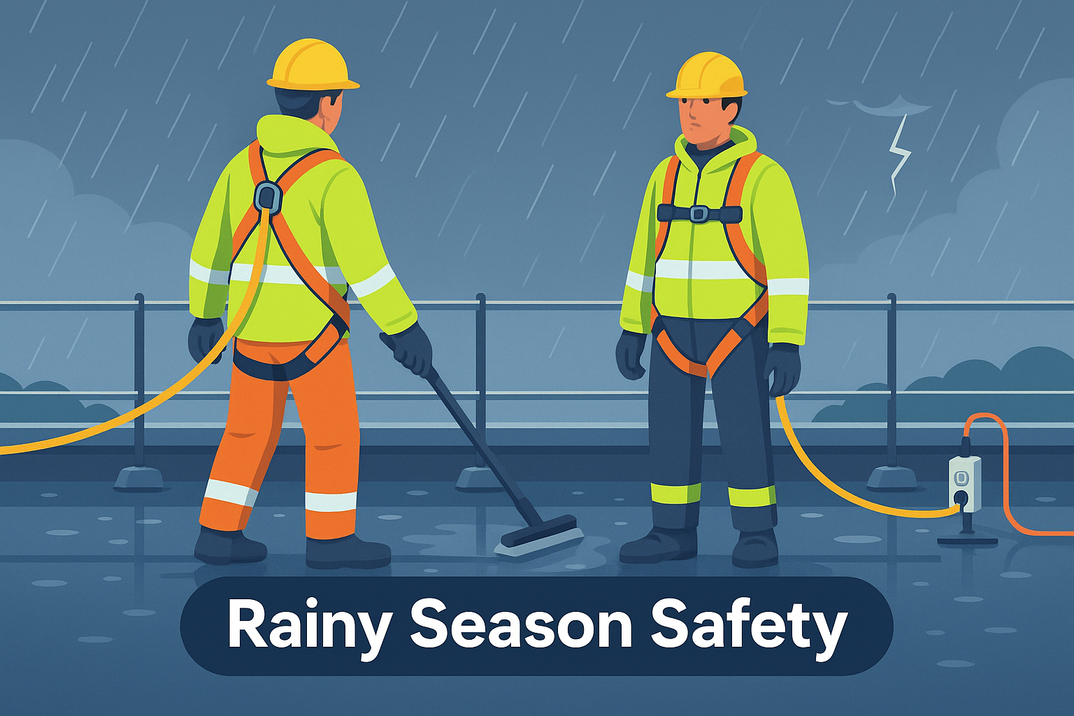 Rainy Season Safety: Essential Roof Work Controls During Drizzle and ...