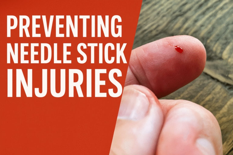 Preventing Needle Stick Injuries: Best Practices in Healthcare – OHSE