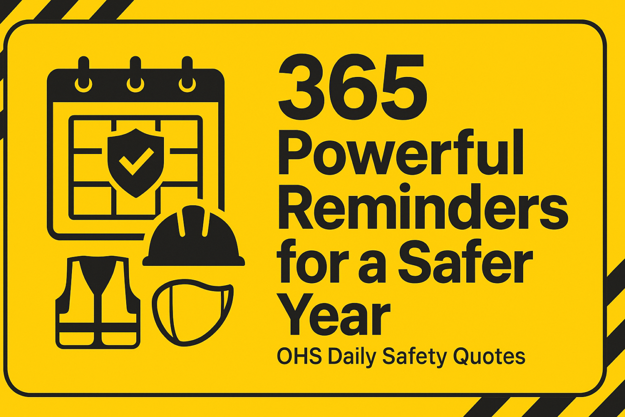 OHS Daily Safety Quotes: 365 Powerful Reminders for a Safer Year – OHSE