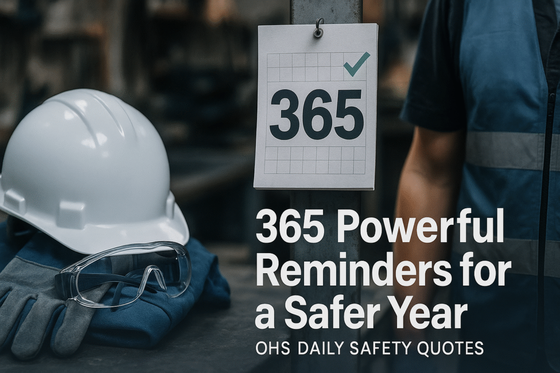 OHS Daily Safety Quotes: 365 Powerful Reminders for a Safer Year – OHSE