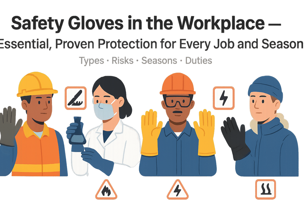 Safety Gloves in the Workplace — Essential, Proven Protection for Every ...