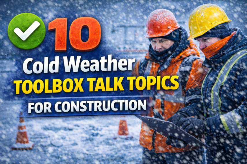 The Best 100 Safety Topics For Daily Toolbox Talks - OHSE