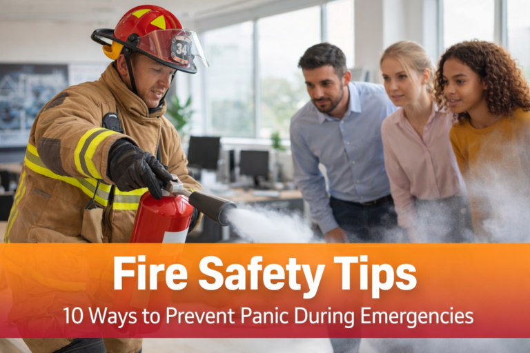 10 Fire Safety Tips That Prevent Panic During Emergencies – OHSE
