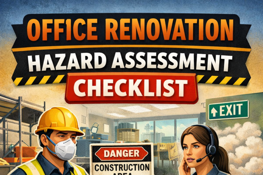 Ultimate Office Renovation Hazard Assessment Checklist to Prevent ...