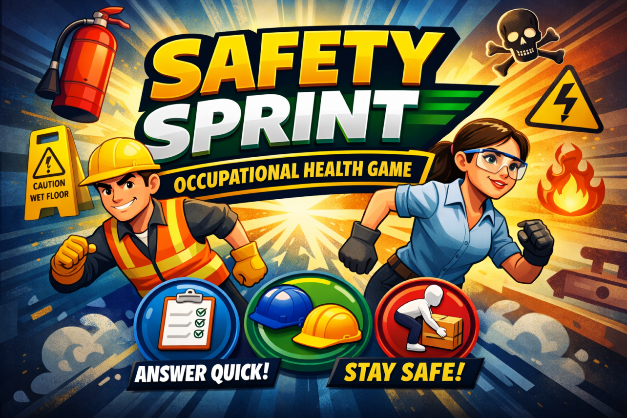 Occupational Health Game - Safety Sprint - OHSE