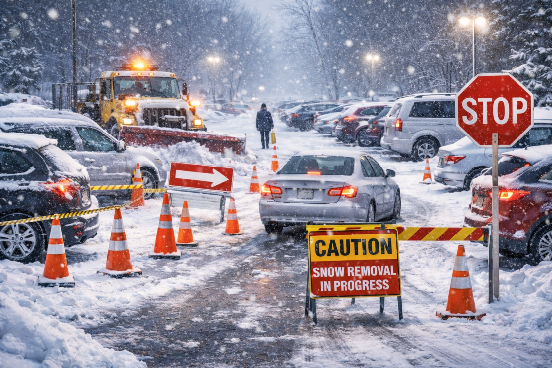 Traffic Management in Active Parking Lots During Snow Removal: Powerful ...