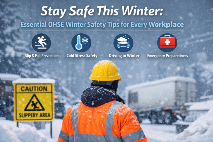 Winter safety : Stay Safe This Winter – OHSE