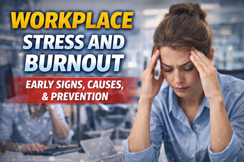 Workplace Stress and Burnout: Powerful Early Signs, Causes, and ...